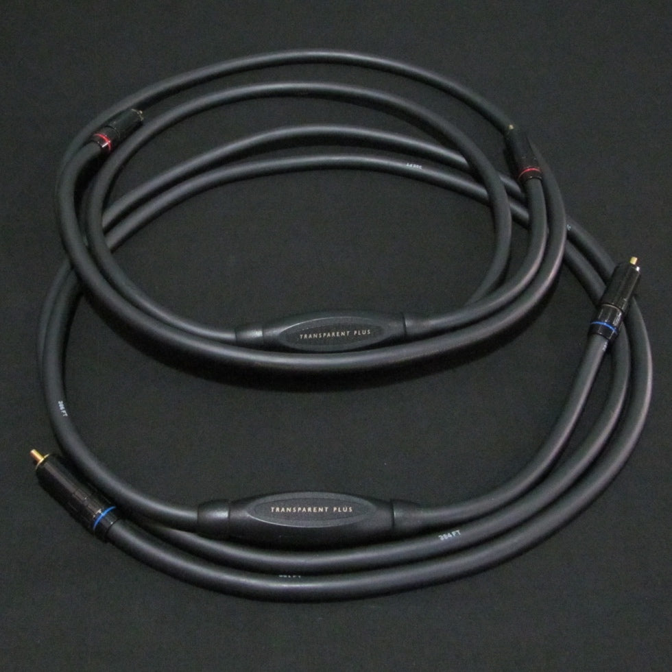 Transparent Plus RCA Interconnect - Pair – Tweak Technologies