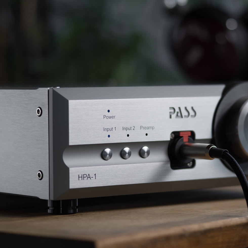 Pass Labs HPA1 Headphone Amplifier – Tweak Technologies